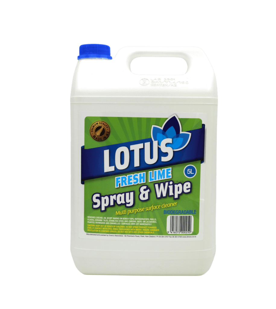 Lotus Spray and Wipe 5L - Aotea Hygiene